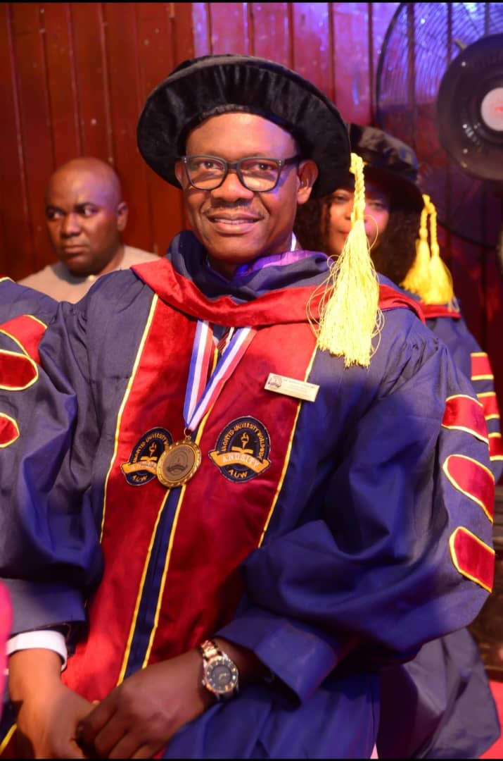 The NLA president, Pastor Dominic Amenaghawon Omokaro bagged an ...